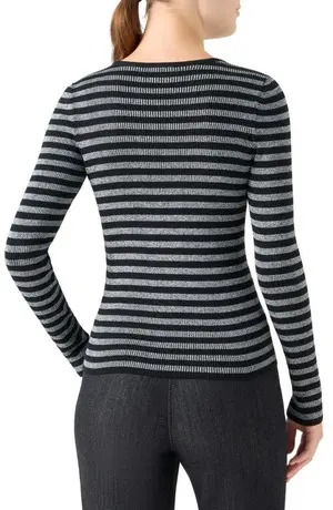 Akris Stripe Virgin Wool Sweater