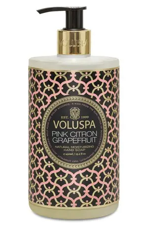 Voluspa Pink Hand Soap - Citron Grapefruit