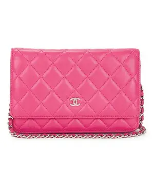 FWRD RENEW Chanel Lambskin Wallet On Chain