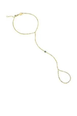 ISA GRUTMAN Hand Chain Bracelet - Yellow Gold