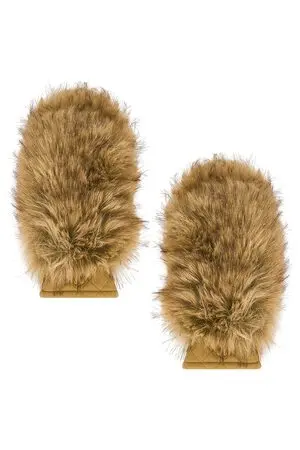 Goldbergh Hill Mittens - Caramello
