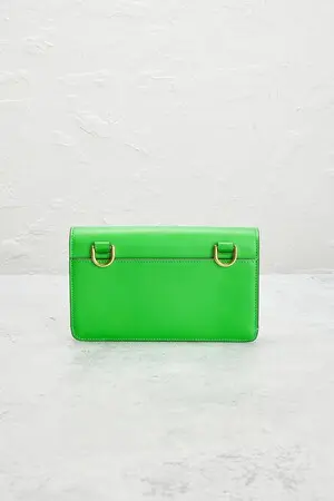 Fendi Mini Baguette Shoulder Bag - Green