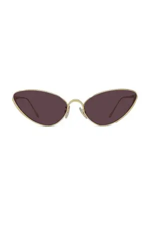 Loewe Signature Sunglasses - Shiny Endura Gold & Violet