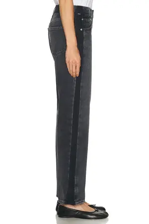 Citizens Of Humanity Lindz Low Rise Easy Straight Jeans - Kuro
