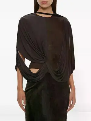 Christopher Esber Collision Cut-out Midi Dress