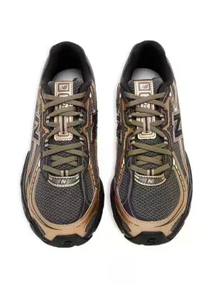 NEW BALANCE U740bd2 Panelled Sneakers - Black