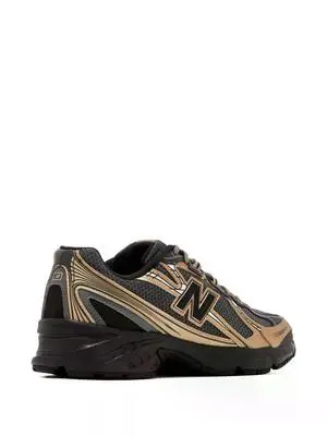 NEW BALANCE U740bd2 Panelled Sneakers - Black