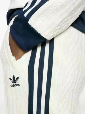 Adidas Side-stripe Track Pants - White