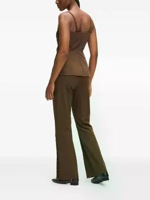 Karl Lagerfeld Press-stud Detailing Trousers