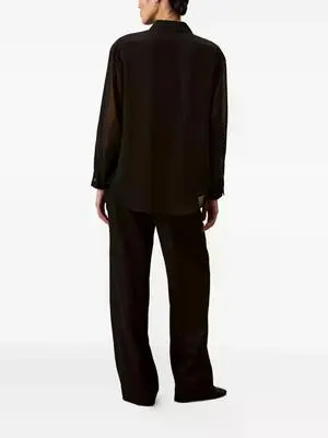 Calvin Klein Sheer Panel Shirt