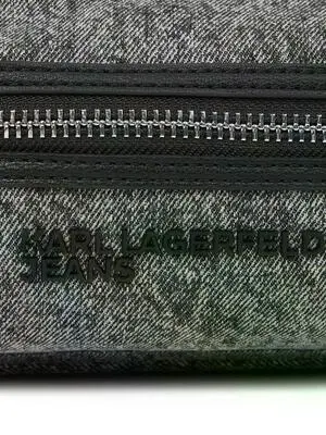 Karl Lagerfeld Washed Denim Belt Bag