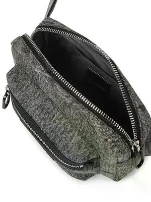 Karl Lagerfeld Washed Denim Belt Bag