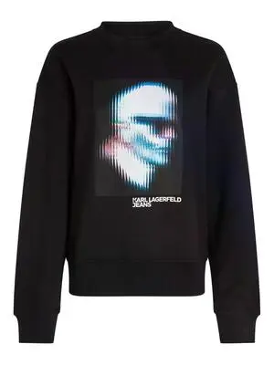 Karl Lagerfeld Digitized Karl Sweatshirt