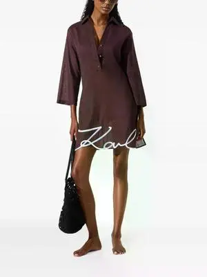 Karl Lagerfeld Signature Beach Dress