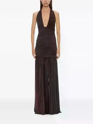 Christopher Esber Orion Gown - Brown