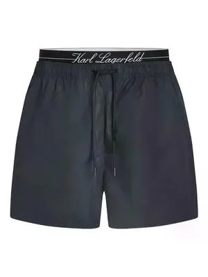 Karl Lagerfeld Swim Shorts - Blue