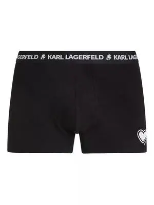Karl Lagerfeld Logo Boxers - Grey