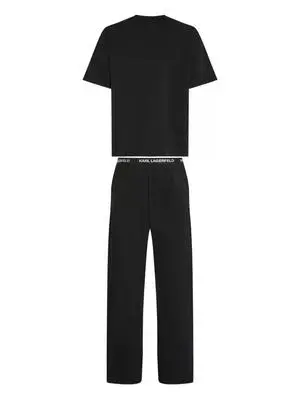 Karl Lagerfeld Logo Pajama Set