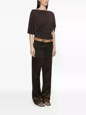 Christopher Esber Fluted Jersey Top