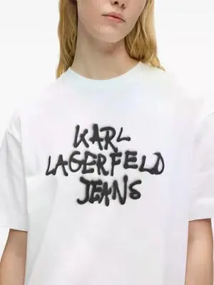 Karl Lagerfeld Crew-neck T-shirt Dress