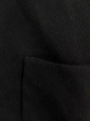 PALTO' V-neck Patch-pocket Coat