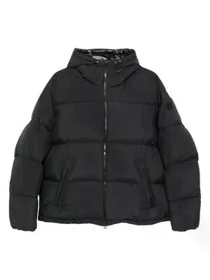 Moncler Meriera Hooded Zip-up Puffer Jacket - Black