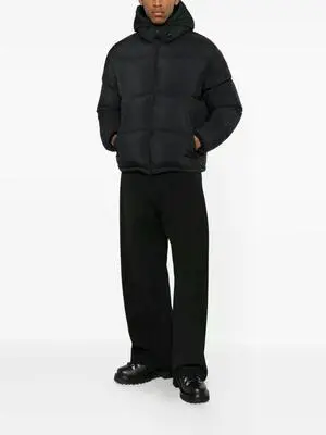 Moncler Meriera Hooded Zip-up Puffer Jacket - Black