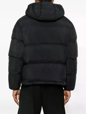 Moncler Meriera Hooded Zip-up Puffer Jacket - Black