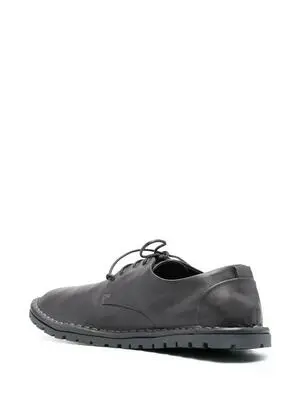 Marsèll Ultra-flat Leather Derby Shoes - Grey