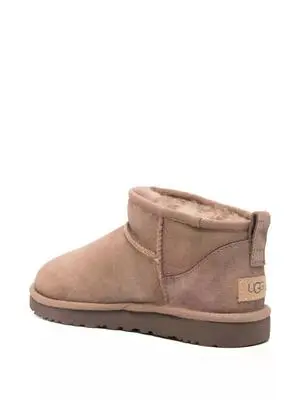 UGG Pull Tab Ankle Boots - Brown