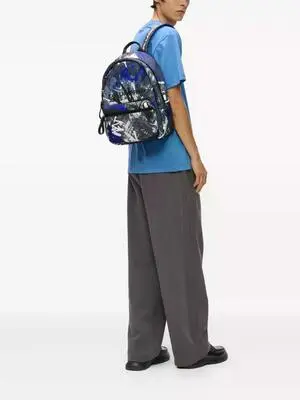 Karl Lagerfeld Graffiti-print Backpack
