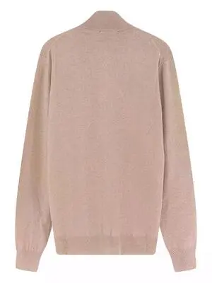 FILIPPO DE LAURENTIIS Zip-fastening Cardigan - Neutrals