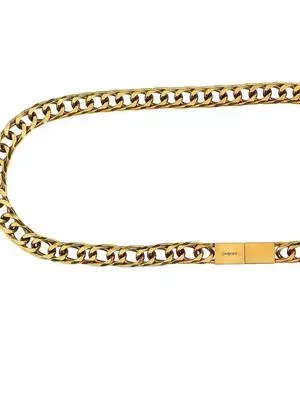Saint Laurent Chain Belt - Gold