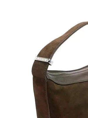 Staud Demy Zip Shoulder Bag - Brown