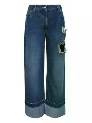 Simone Rocha Distressed Jeans