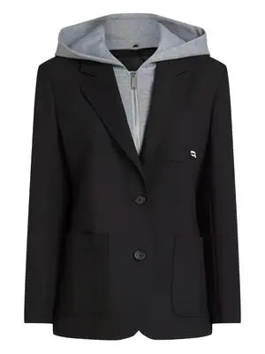 Karl Lagerfeld Ikon Transformer Blazer - Black