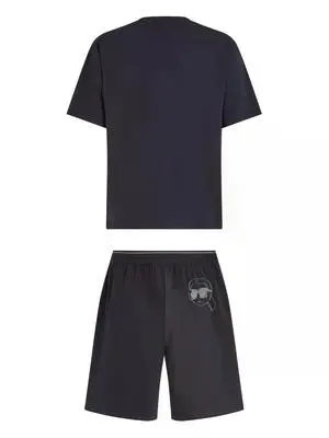 Karl Lagerfeld Logo-detailing Pajamas