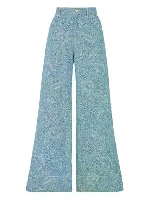 TEMPERLEY LONDON Floral-patterned Jeans
