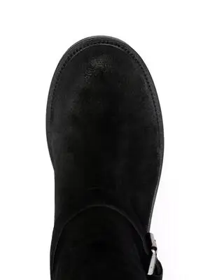 JULIE DEE 35mm Buckle Zip Boots