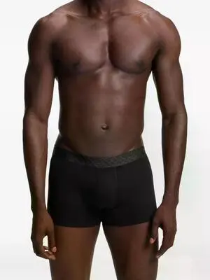 BOSS Elasticated-waistband Boxers - Black