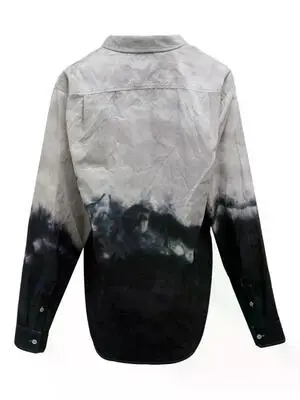 PUSHBUTTON Dying Point-collar Shirt