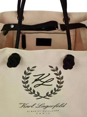 Karl Lagerfeld Hotel Karl Crest Beach Bag