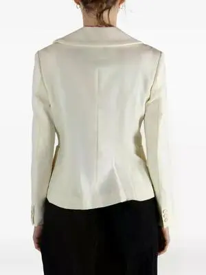 Comme Des Garçons Rose-detail Button Jacket