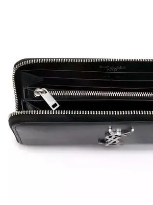 Saint Laurent Cassandre-plaque Wallet