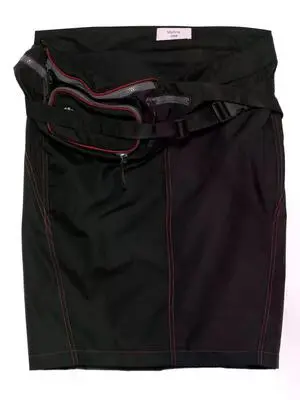 Martine Rose Topstitching Skirt With Bumbag