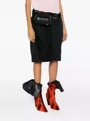 Martine Rose Topstitching Skirt With Bumbag