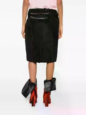 Martine Rose Topstitching Skirt With Bumbag