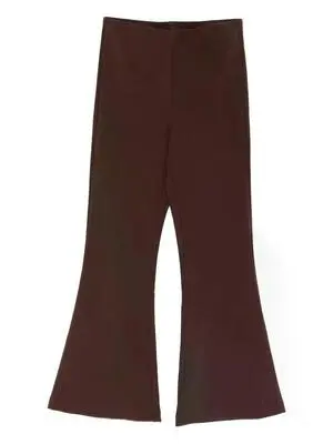 BY MALENE BIRGER Flared Trousers - Brown