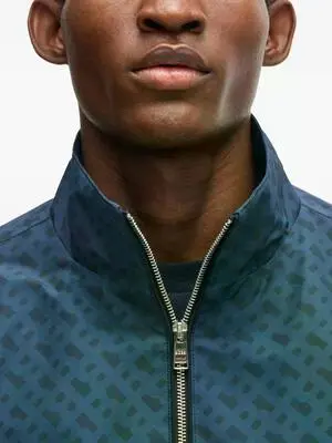 BOSS Panelled Patterned Jacket