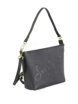 MC2 SAINT BARTH Logo-debossed Shoulder Bag - Black